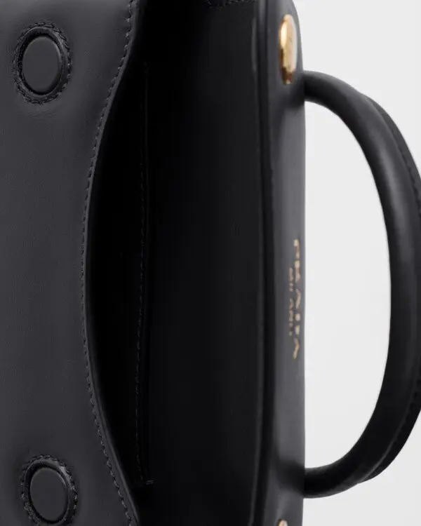 Prada Carry Mini Leather Handbag