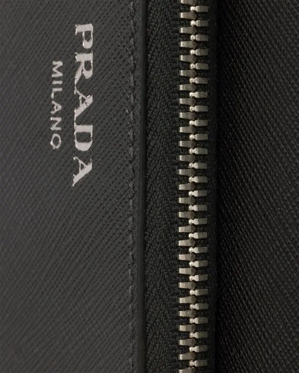 Prada サフィアーノレザー ショルダーバッグ