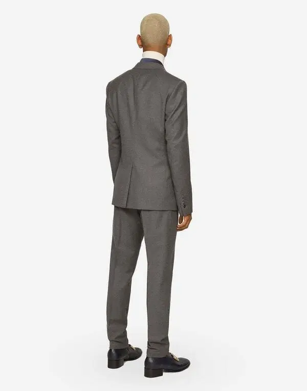 Dolce & Gabbana Dolce Gabbana Single-breasted Flannel Sicilia-fit Jacket