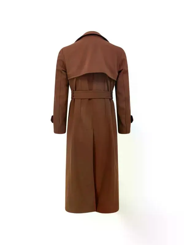 HEVO Rivabella Double-breasted Belted Trench Coat