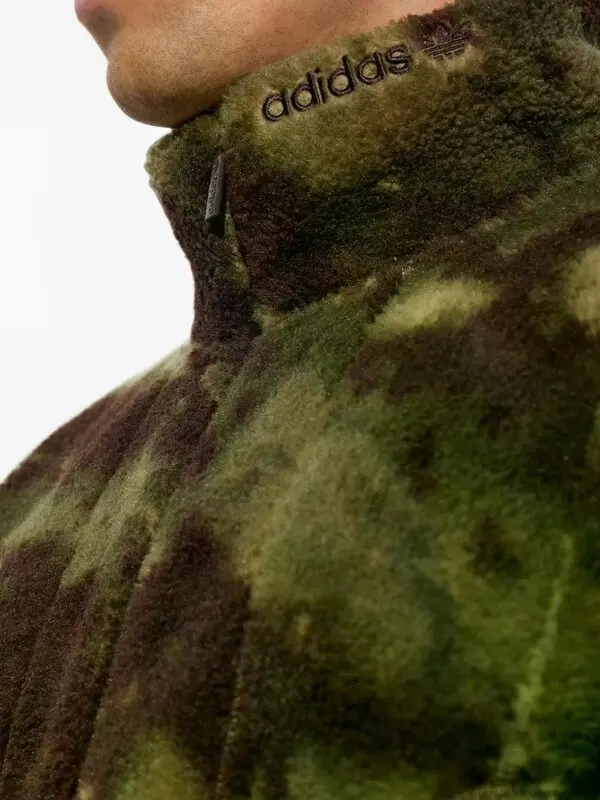 Adidas Camo Polarfleece Track Top