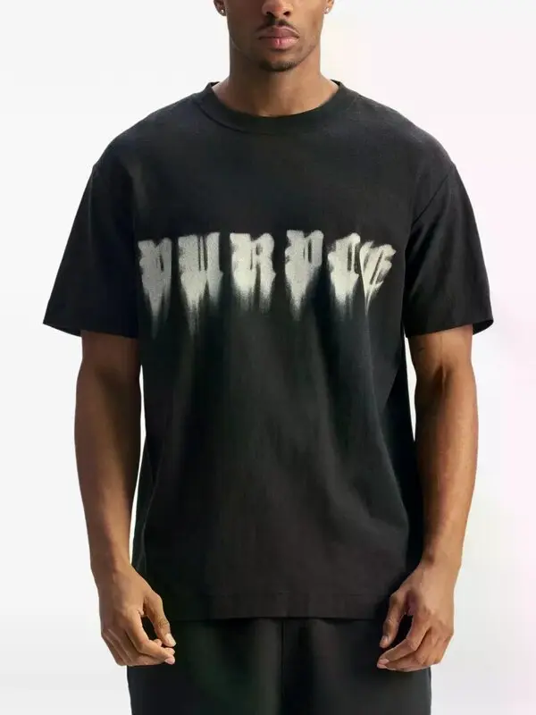 PURPLE BRAND Logo-print T-shirt