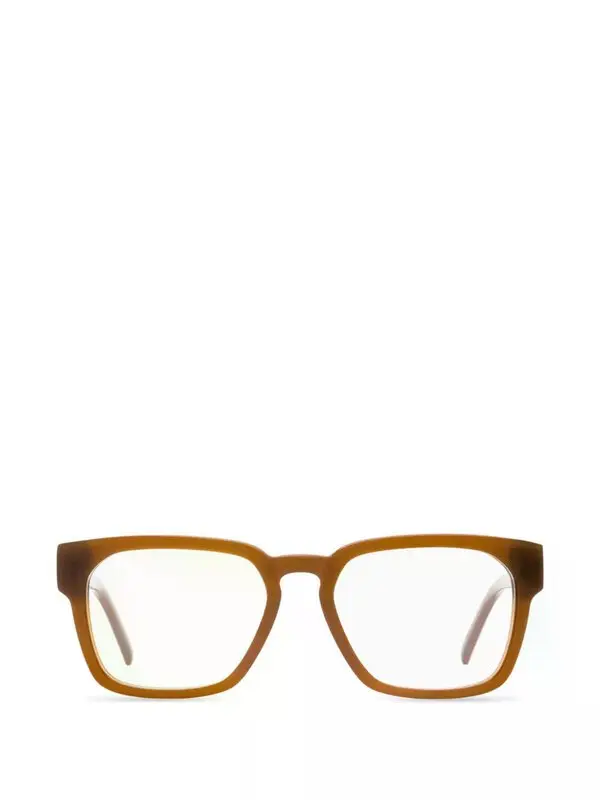 Mcm Visetos Square-frame Glasses - Brown