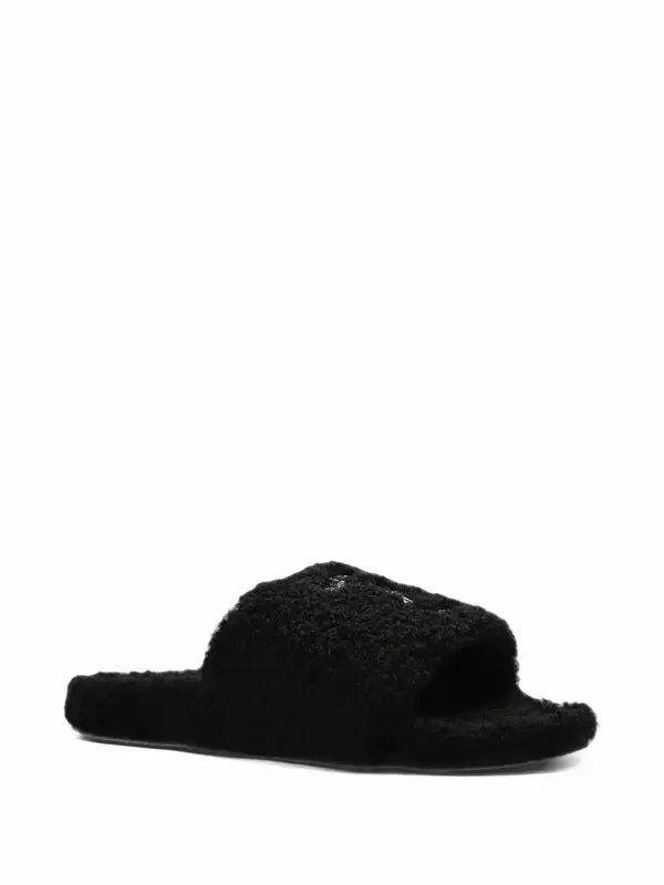 Balenciaga Furry Open Mules
