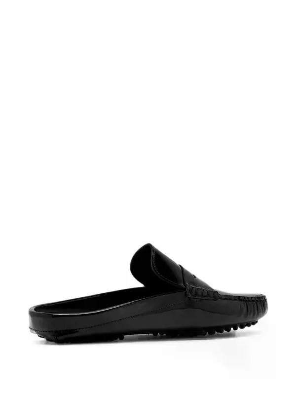 Gimaguas Patent Leather Slip-on Mules