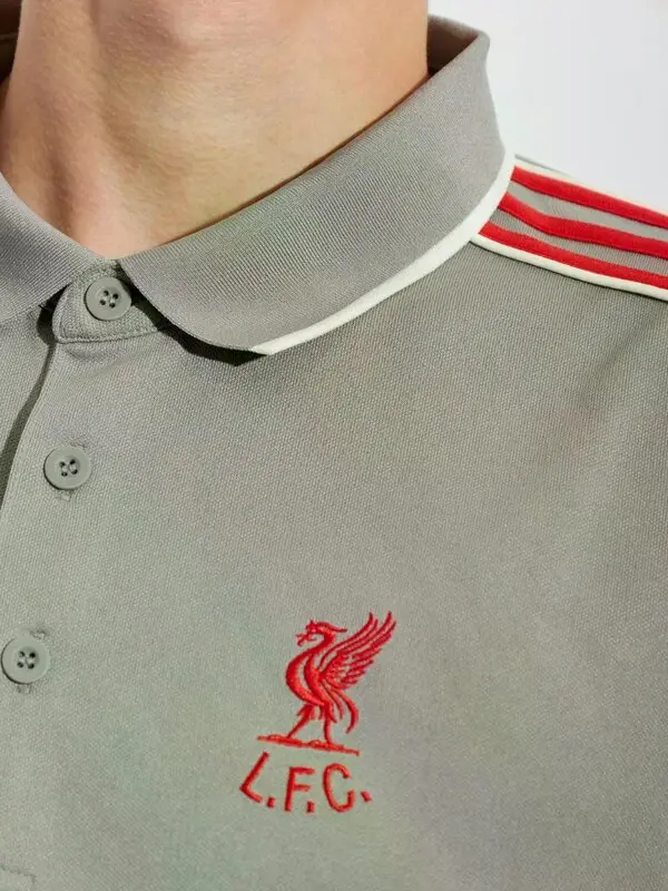 Adidas Liverpool Spzl F.c. Polo Shirt - Grey