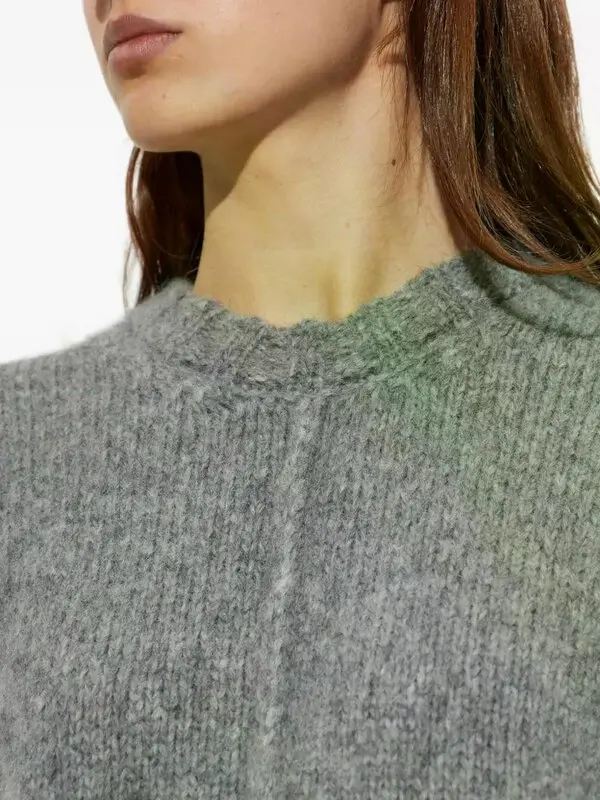 Dsquared2 Logo-patch Ribbed-knit Sweater