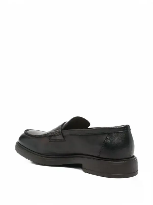 DOUCAL'S Penny Leather Loafers