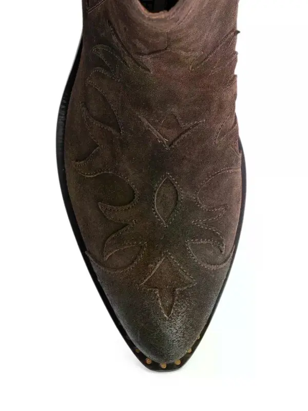 Sartore Flame-detail Western Boots