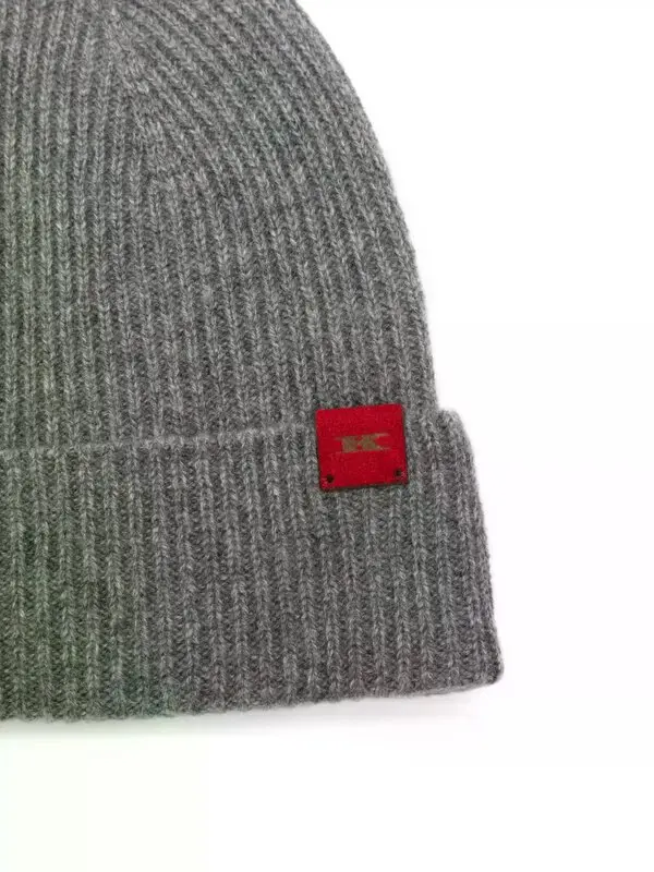 Kiton Ribbed-knit Beanie Hat