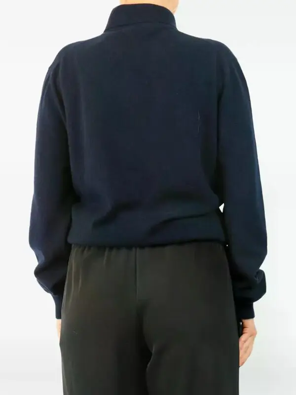 Miu Miu Logo-embroidered Polo Top