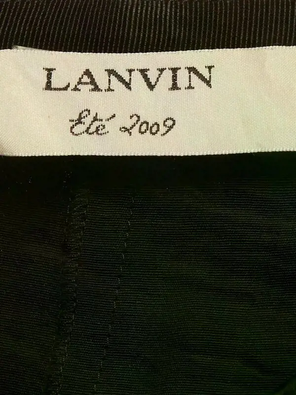 LANVIN 2009 Flared Mini Skirt