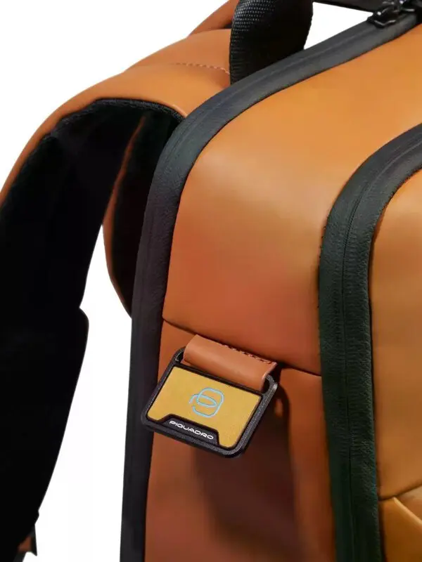 PIQUADRO Logo-plaque Backpack