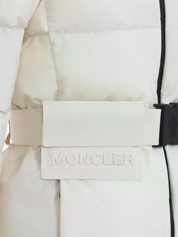 Moncler Bouquetin Belted Quilted Jacket