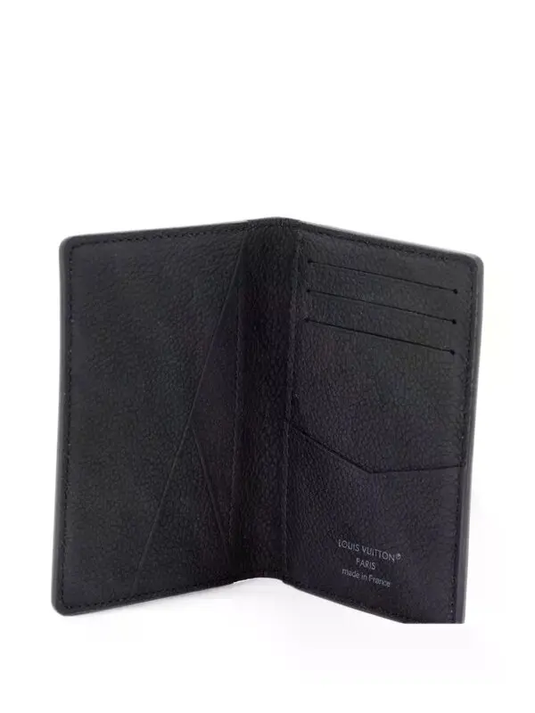 LOUIS VUITTON Pocket Organizer Damoflage Canvas Small Wallets