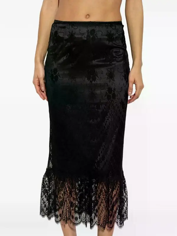 Dolce & Gabbana Chantilly Lace Skirt