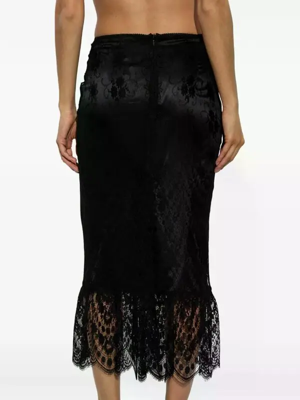 Dolce & Gabbana Chantilly Lace Skirt