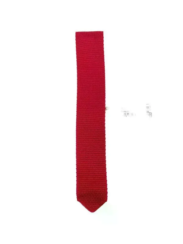 THE FRANKIE SHOP Zira Knitted Silk Tie
