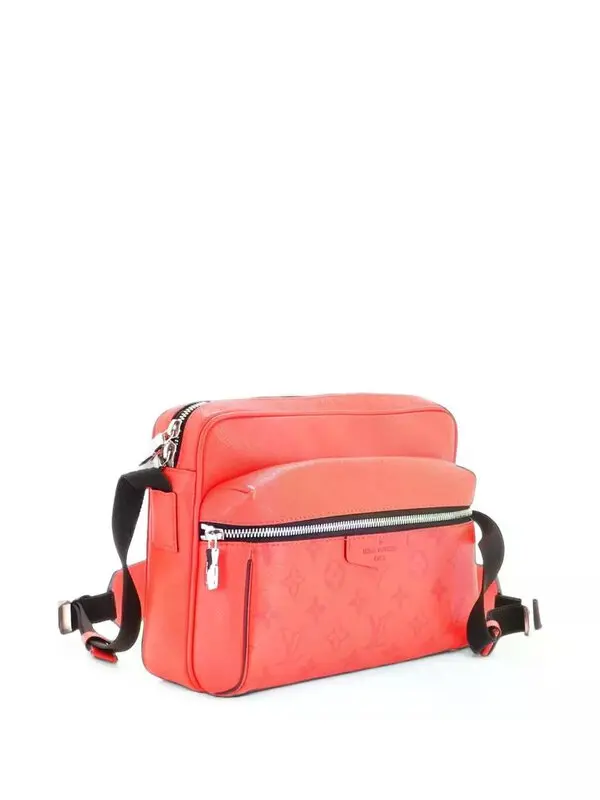 LOUIS VUITTON Outdoor Messenger Bag Monogram Taigarama Crossbody Bag