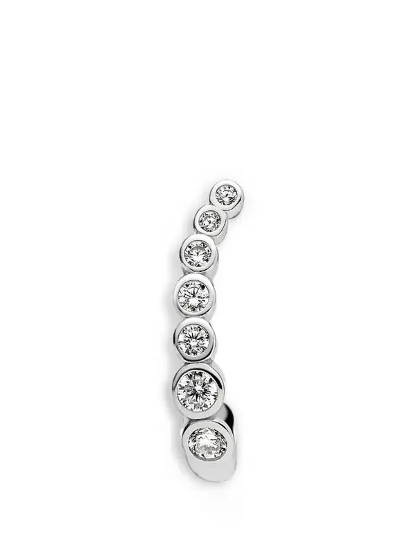 MARIA BLACK Arc Huggie Single Earring