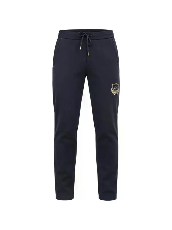 Paul & Shark Logo-embroidered Drawstring Track Pants