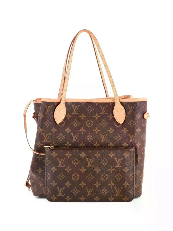 LOUIS VUITTON Neverfull Nm Monogram Canvas Mm Tote Bag