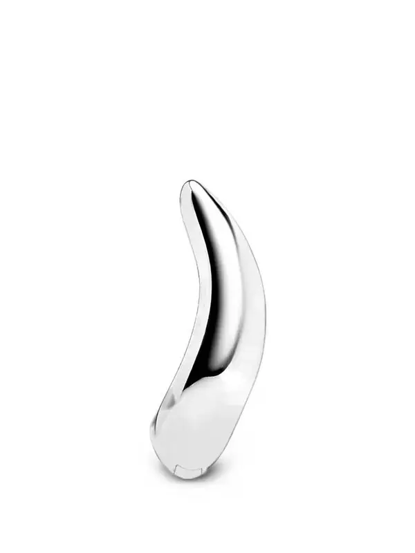 MARIA BLACK Arcus Huggie Single Earring - Silver