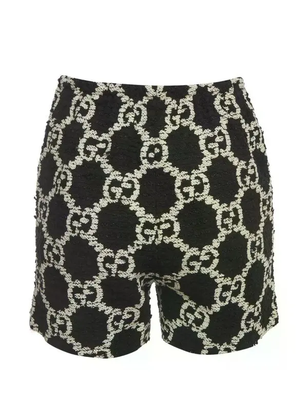 Gucci Gg Monogram Mini Shorts