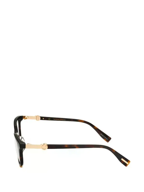 TRUSSARDI Tortoiseshell-effect Cat-eye Glasses