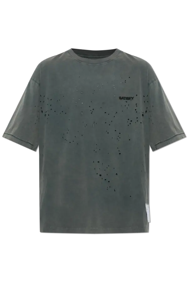 Satisfy Vintage’ Effect T-shirt - Grey