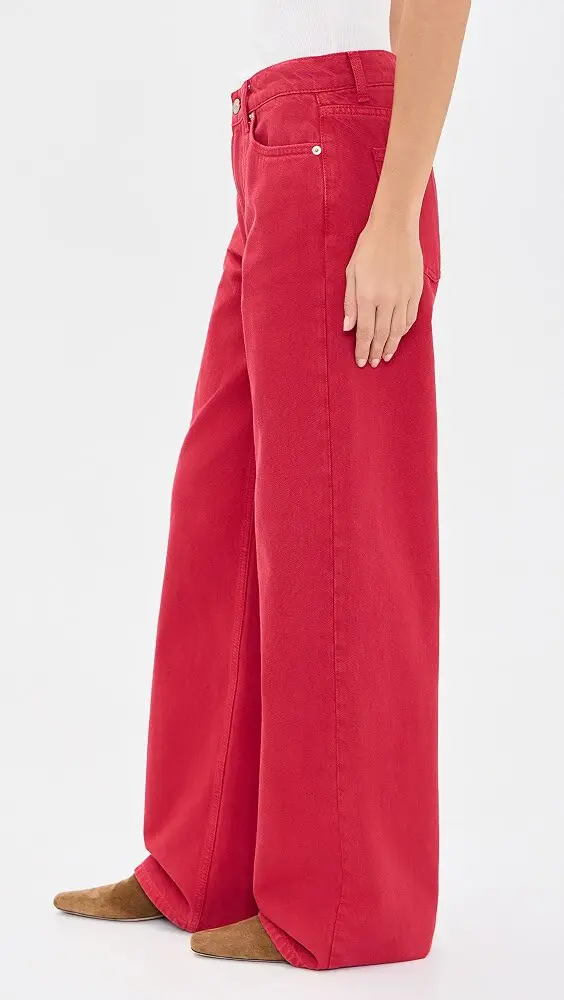 REFORMATION Cary Slouchy Wide Leg Jeans