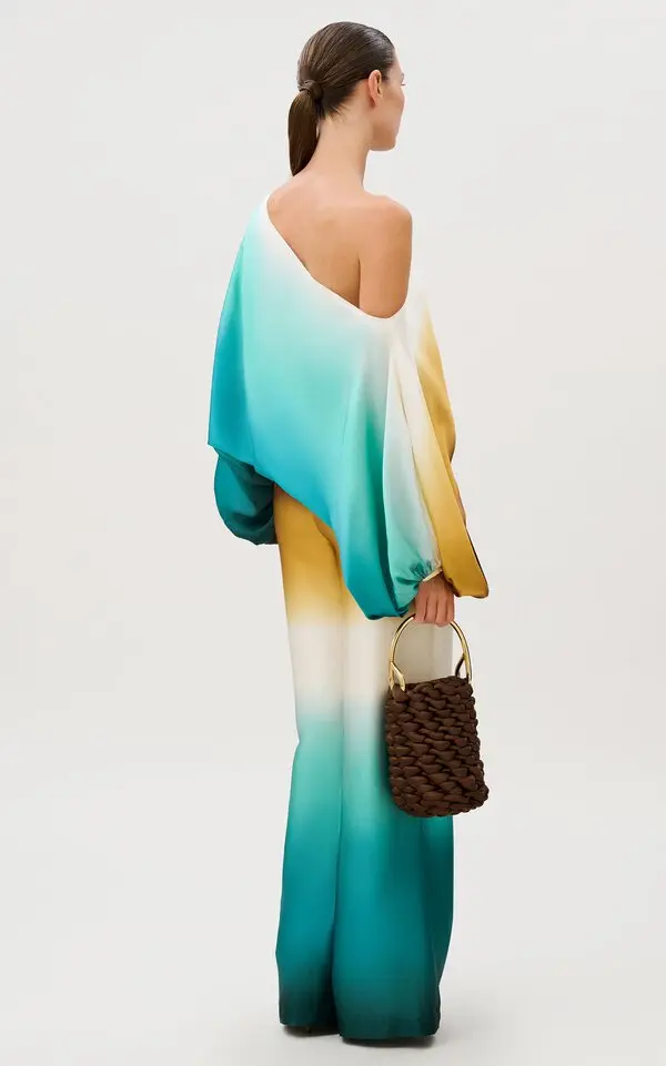 Silvia Tcherassi Bellagio Silk-blend Blouse