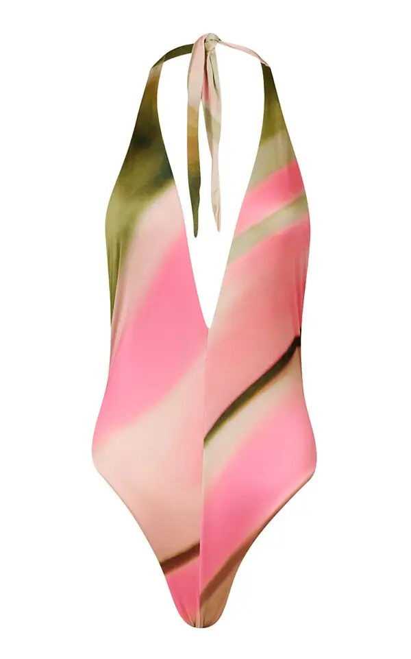 Silvia Tcherassi Macumba Swim Bodysuit - Print