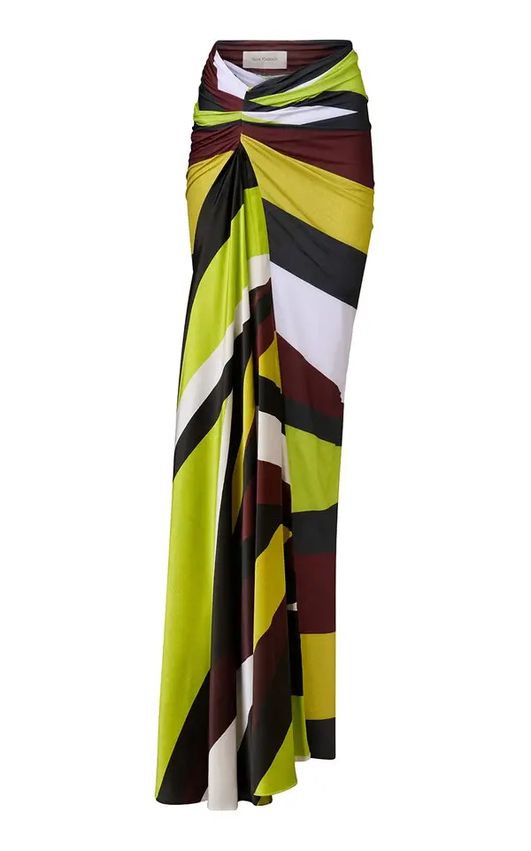Silvia Tcherassi Claudia Silk-blend Maxi Skirt