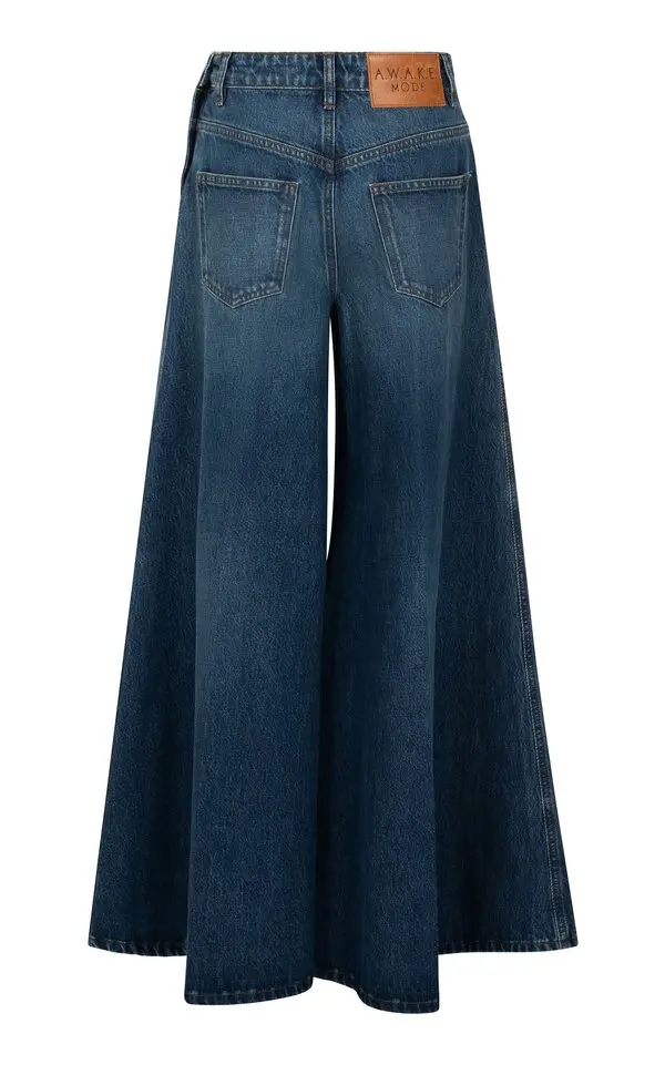 A.W.A.K.E. Mode Rigid High-rise Wide-leg Jeans