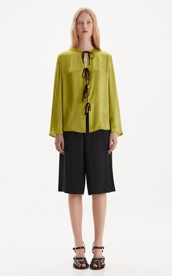 HARRIS TAPPER Exclusive Rennie Silk Top