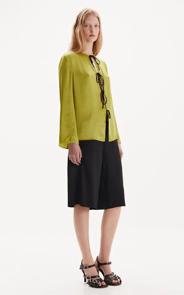 HARRIS TAPPER Exclusive Rennie Silk Top