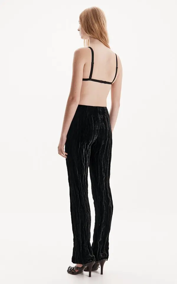 HARRIS TAPPER Exclusive Stefan Crushed Velvet Trousers