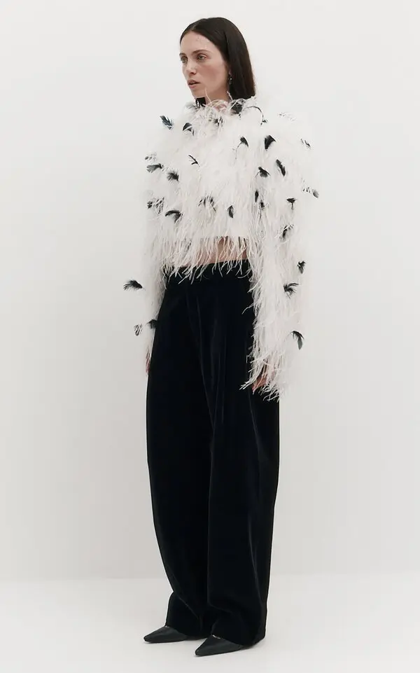 HARRIS TAPPER Exclusive Cail Velvet Trousers