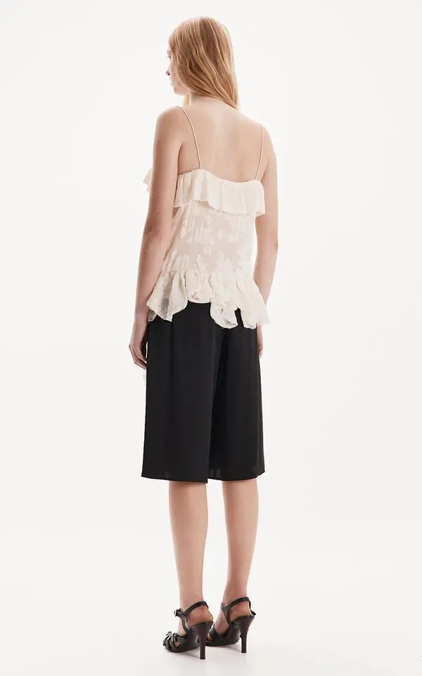 HARRIS TAPPER Exclusive Clarice Velvet Devoré Top