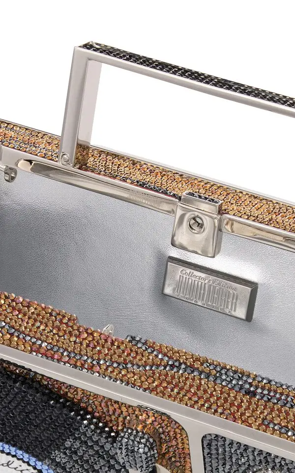 Judith Leiber Vinyl Turntable Clutch