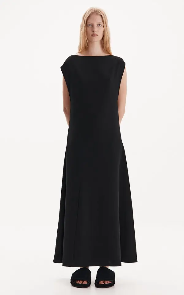 HARRIS TAPPER Exclusive Sofie Suiting Maxi Dress - Black