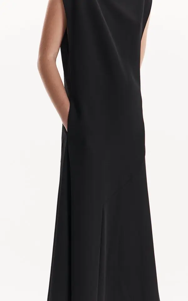 HARRIS TAPPER Exclusive Sofie Suiting Maxi Dress - Black