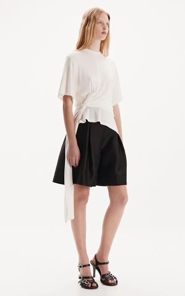 HARRIS TAPPER Exclusive Kennedy Wool-silk Shorts