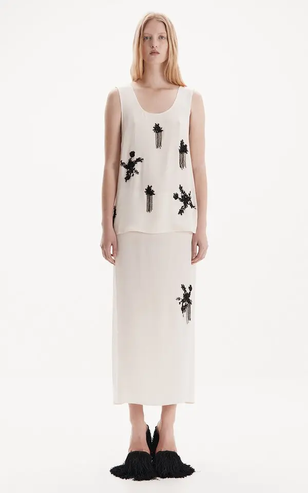HARRIS TAPPER Exclusive Camilla Silk Maxi Skirt