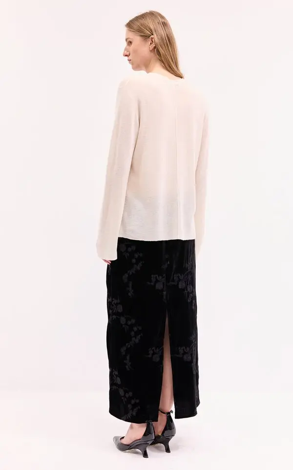 HARRIS TAPPER Exclusive Violetta Wool Cardigan