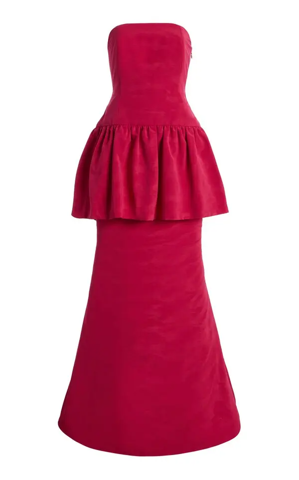 Bernadette Balthasar Moire Maxi Dress