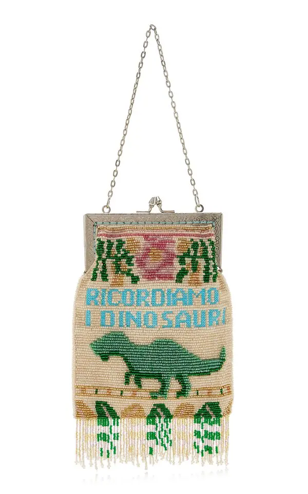 Staud Hughes Beaded Frame Bag - Multi