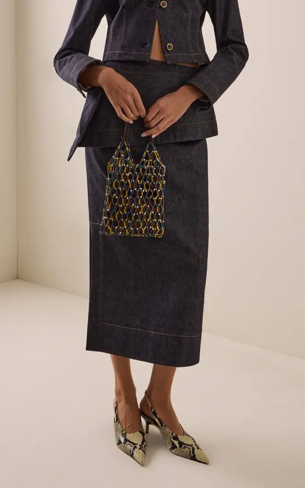 Staud Karla Beaded Bag