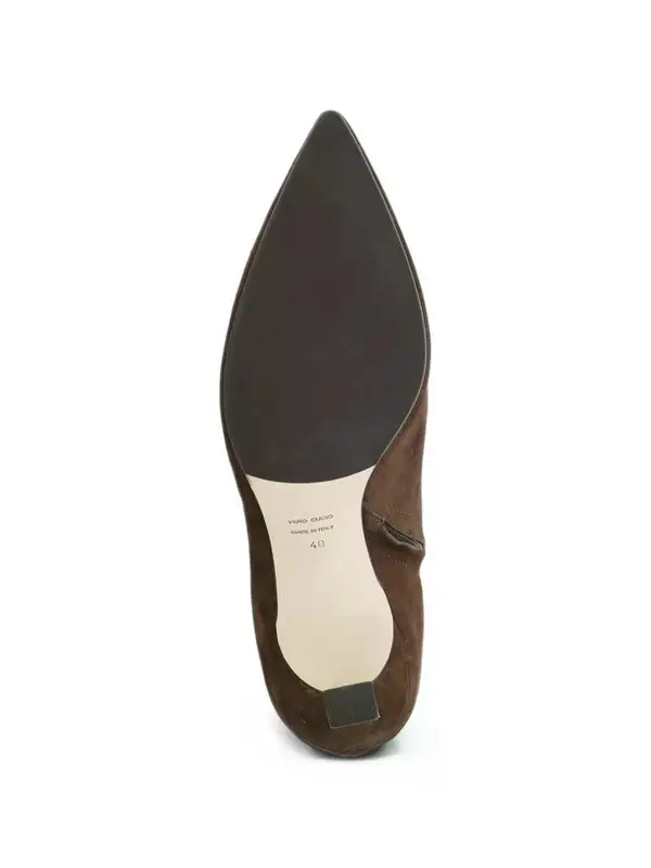 JULIE DEE Pointed-toe Ankle Boots
